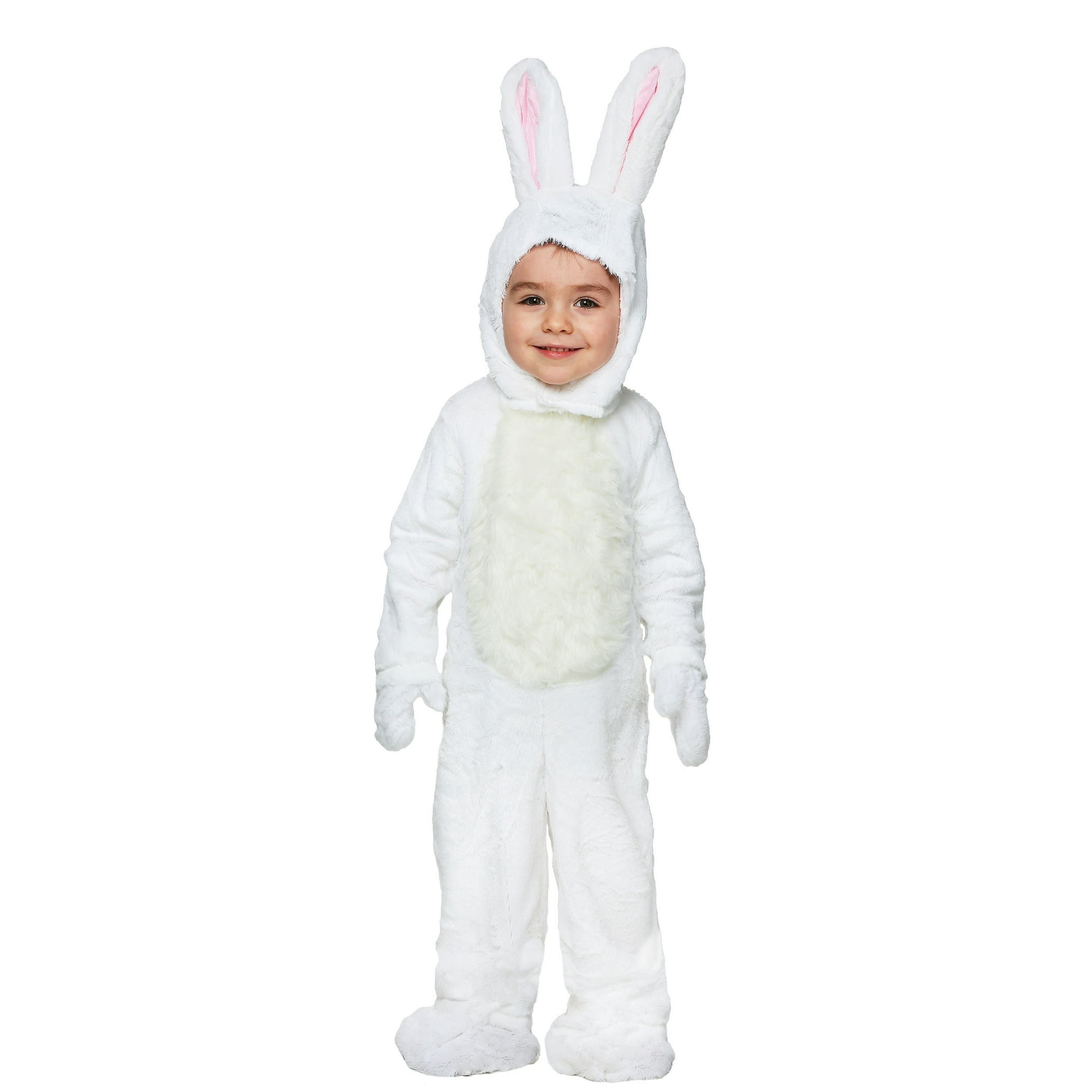 Click here for Fun Costumes Toddler Open Face White Bunny Costume prices