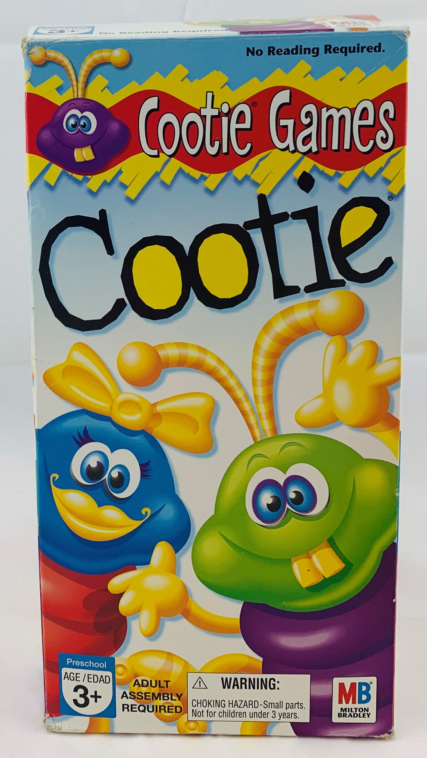 Pre-Owned Cootie Game 1999 Milton Bradley Complete Great Condition ...
