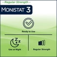 Monistat 3 Day Yeast Infection Treatment for Women, 3 Miconazole Pre ...