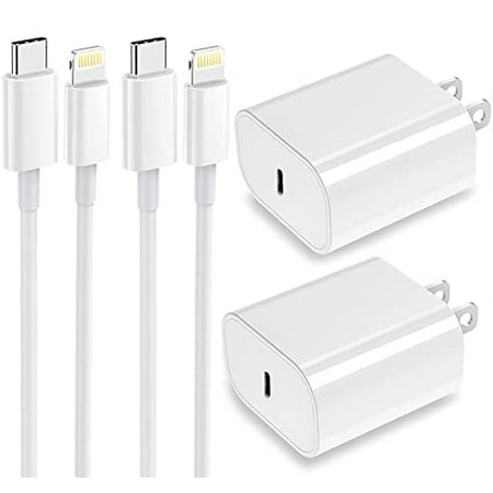 ?Apple MFi Certified? iPhone Fast Charger 20W PD USB C Wall Charger 2 ...