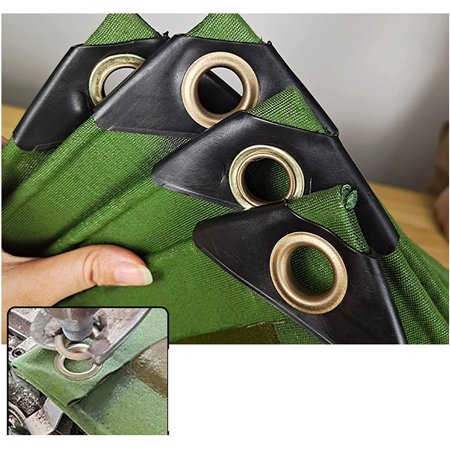 Canvas Tarp, UV Resistant Heavy Duty Waterproof Tarp Tear Resistant ...