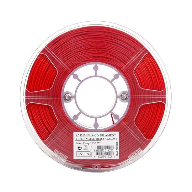 eSUN 1.75mm Fire Engine Red PLA PRO (PLA+) 3D Printer Filament 1KG ...