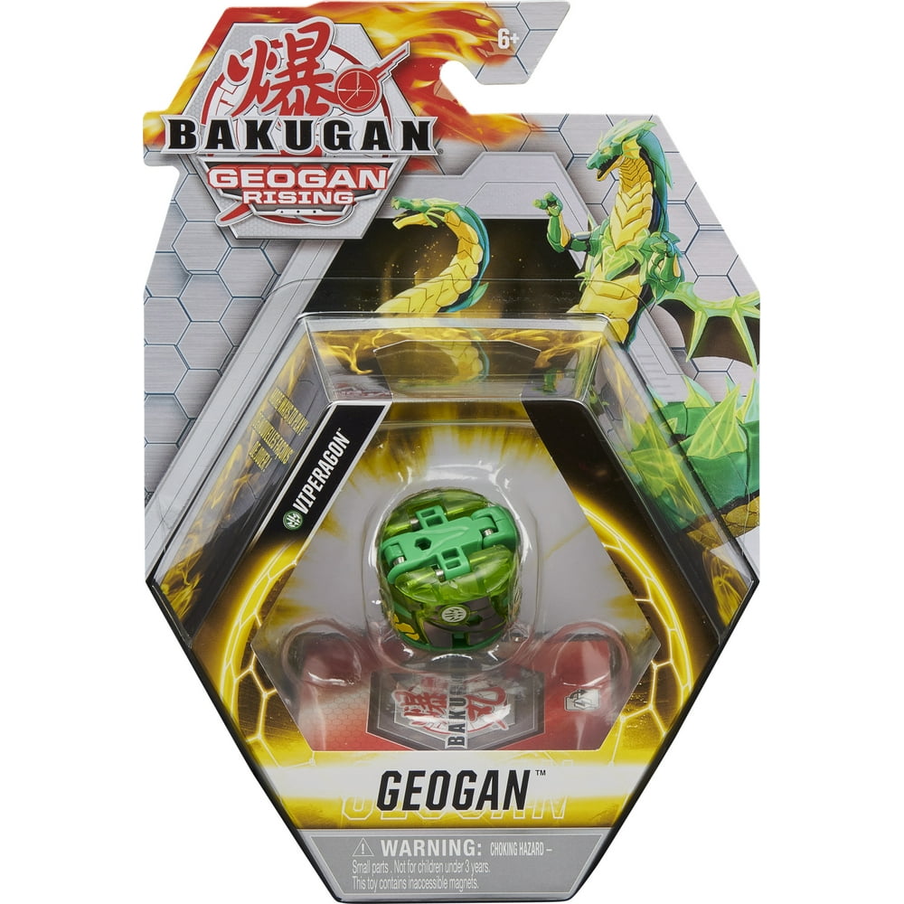 Bakugan Geogan, Viperagon, Geogan Rising Collectible Action Figure and ...