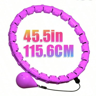 Weighted Hula Hoop for Adults Weight Loss,Detachable Section Soft ...