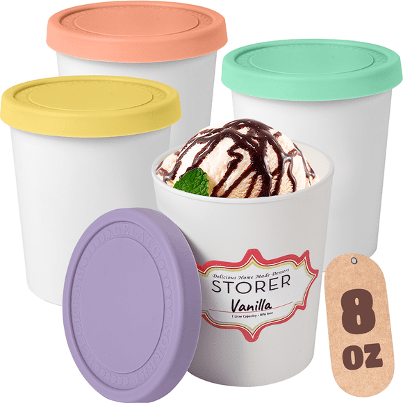 Gallon Ice Cream Containers