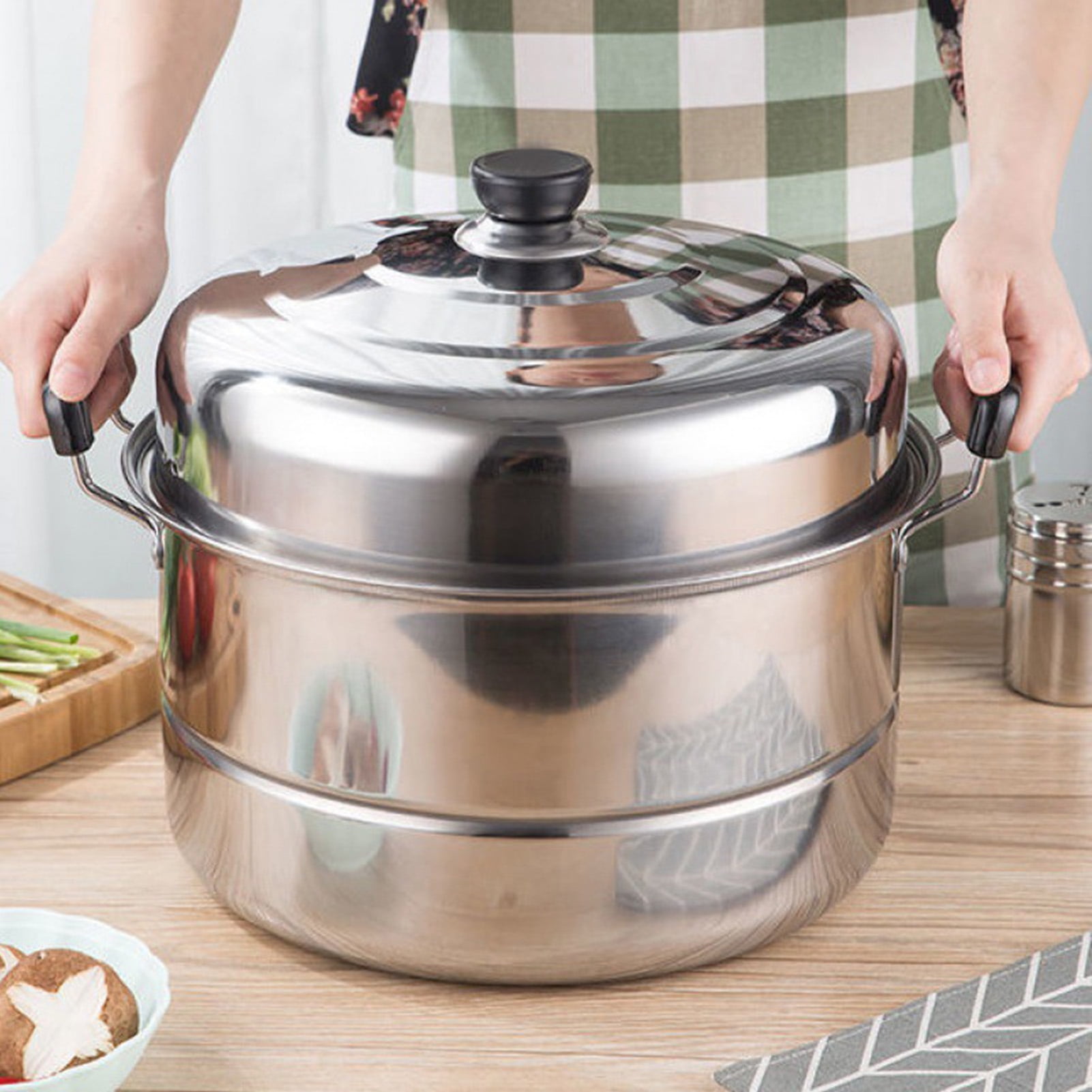 Click here for Loewten Stainless Steel Steamer Pot  Safe Gas Stov... prices