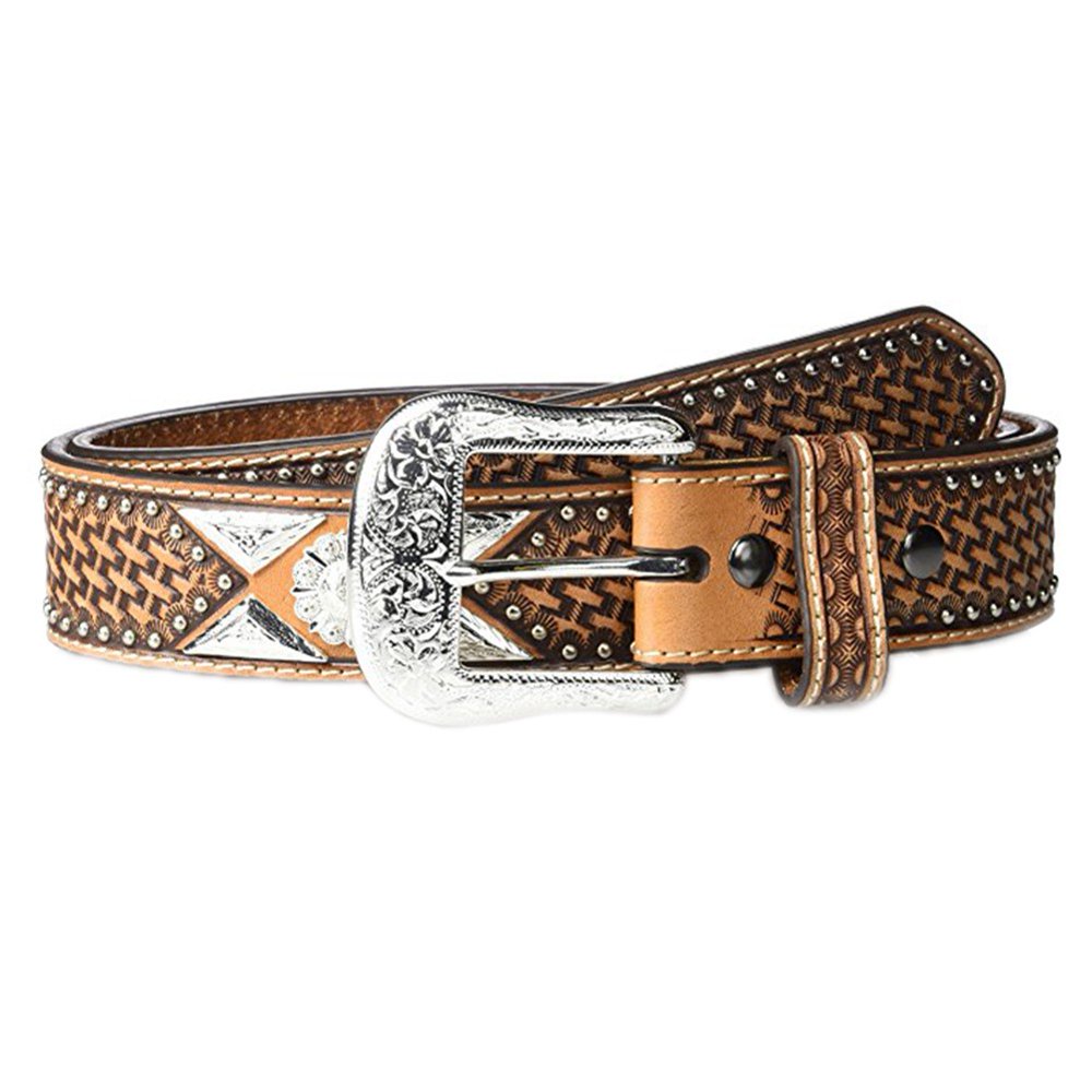 Ariat - Ariat Men's Polished Buckle Belt Tan 34 - Walmart.com - Walmart.com