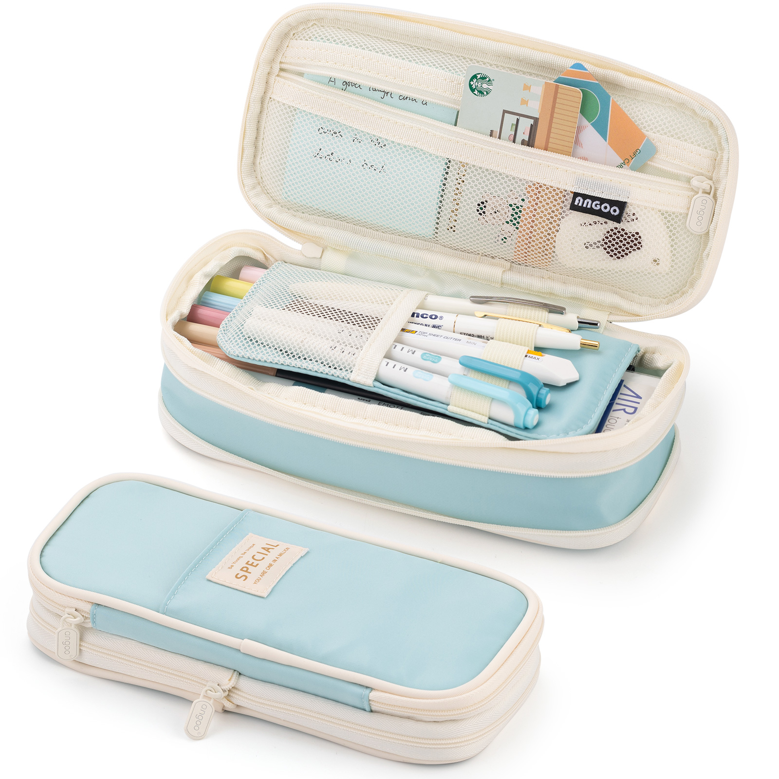 CICIMELON Big Capacity Pencil Pen Case Large Storage Pencil Bag Pouch ...