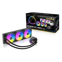 iBUYPOWER AW4 240mm ARGB Liquid Cooler - Black, Computer RGB Water ...