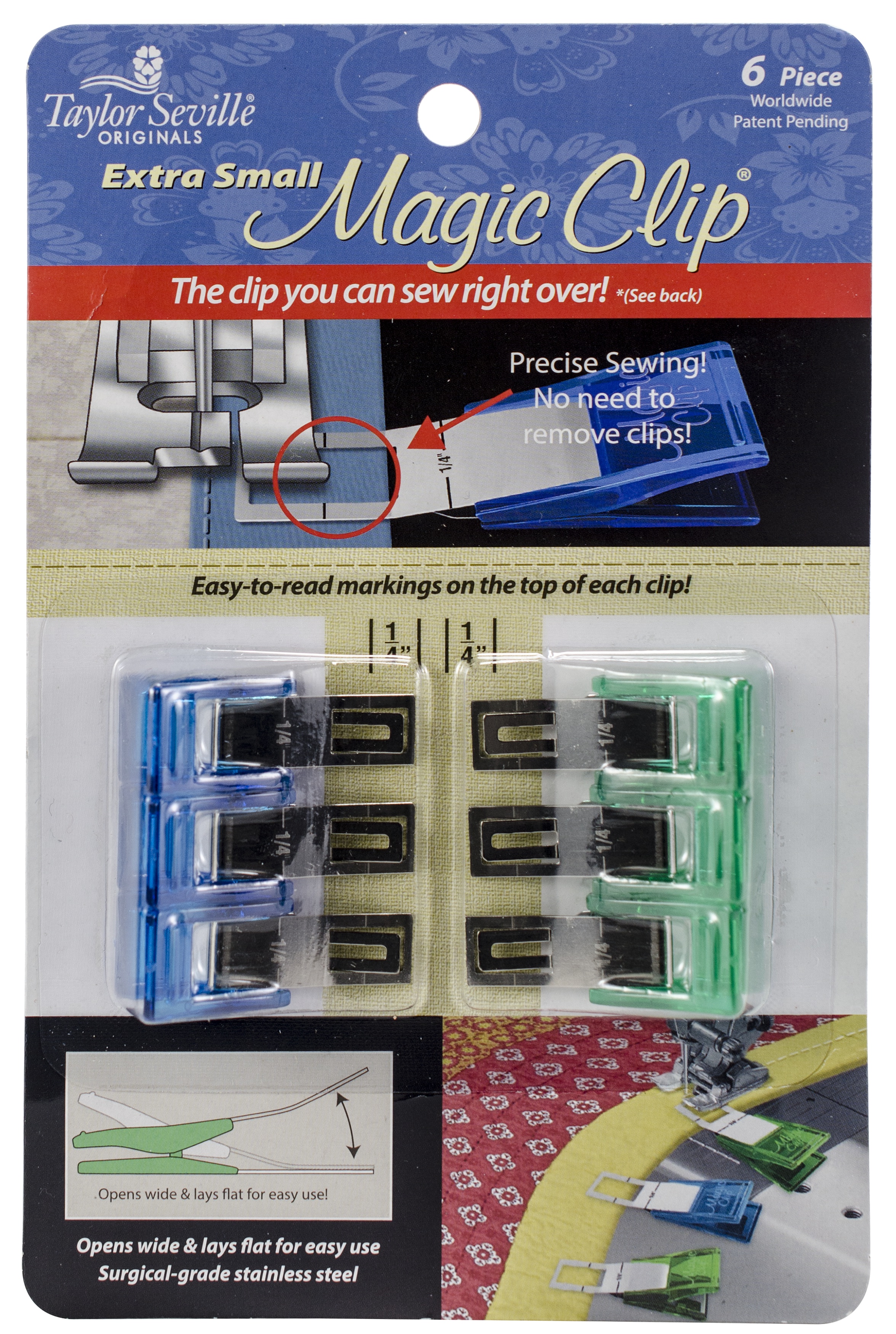 Taylor Seville Magic Clips 6/Pkg-Extra Small | Walmart Canada