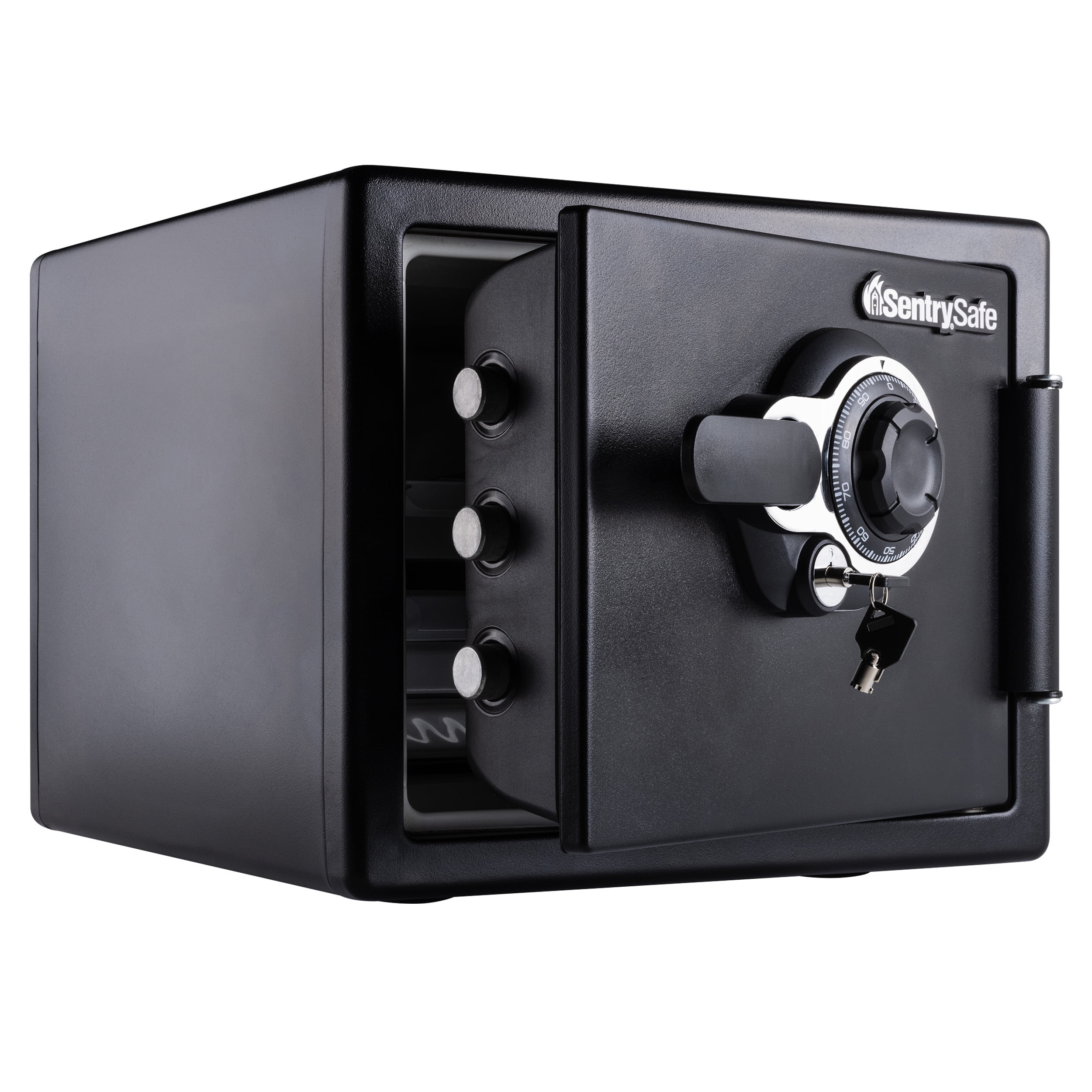 SentrySafe SFW082DTB Fire and Water-Resistant Safe with Dial Lock, 0.82 ...