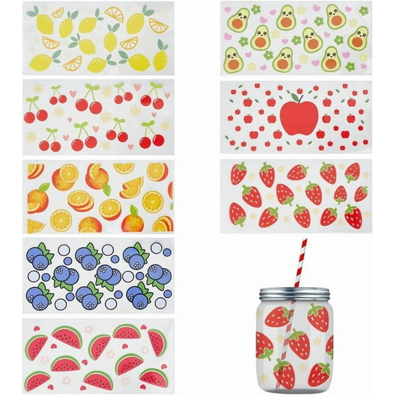 DOPASTICKER Gradient 4 Pink And Blue Sticker Decorative Laptop, Phone ...