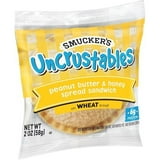 Smuckers Uncrustables Frozen Crustable Pre-made Peanut Butter and Honey ...