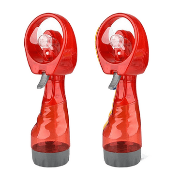 O2COOL Deluxe Handheld Battery Powered Water Misting Fan Pink - New 3.7 ...