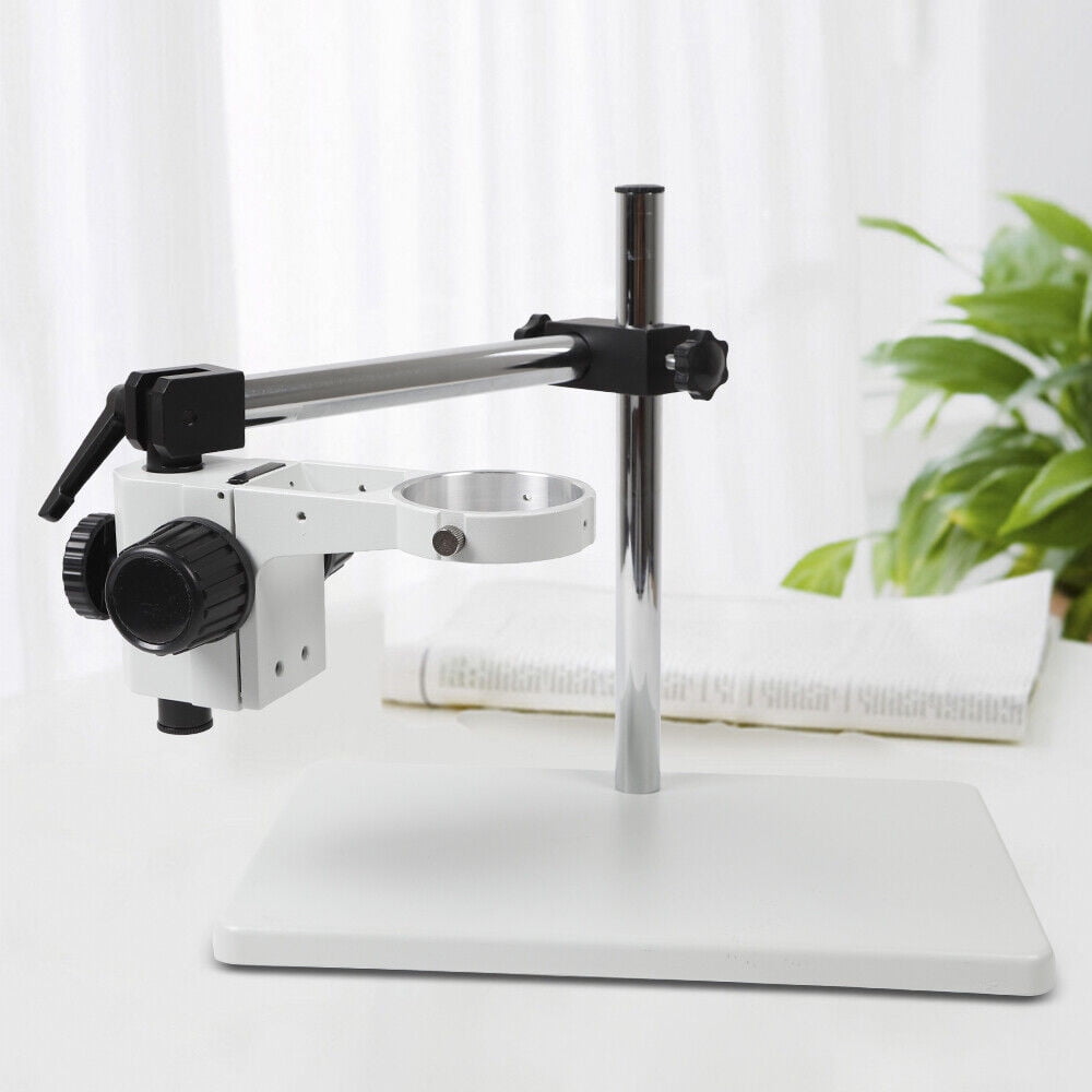 Double-Arm Stereo Microscope Boom Stand Heavy Duty with Focusing Holder ...