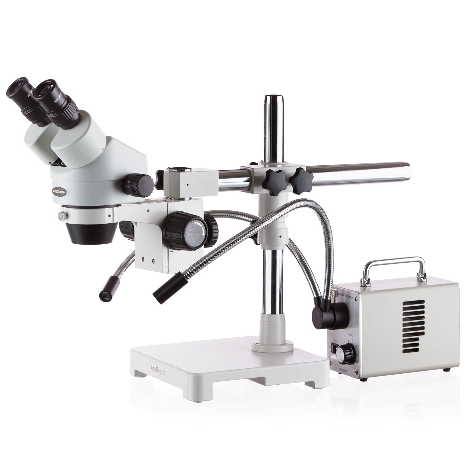 AmScope 7X-45X Binocular Stereo Microscope with LED Illuminator and ...