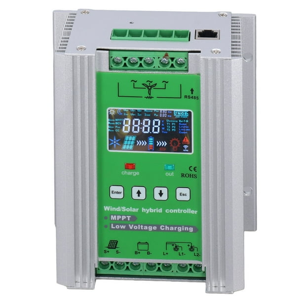 Wind Solar Charge Controller, Aluminum Alloy Wide Application Long ...