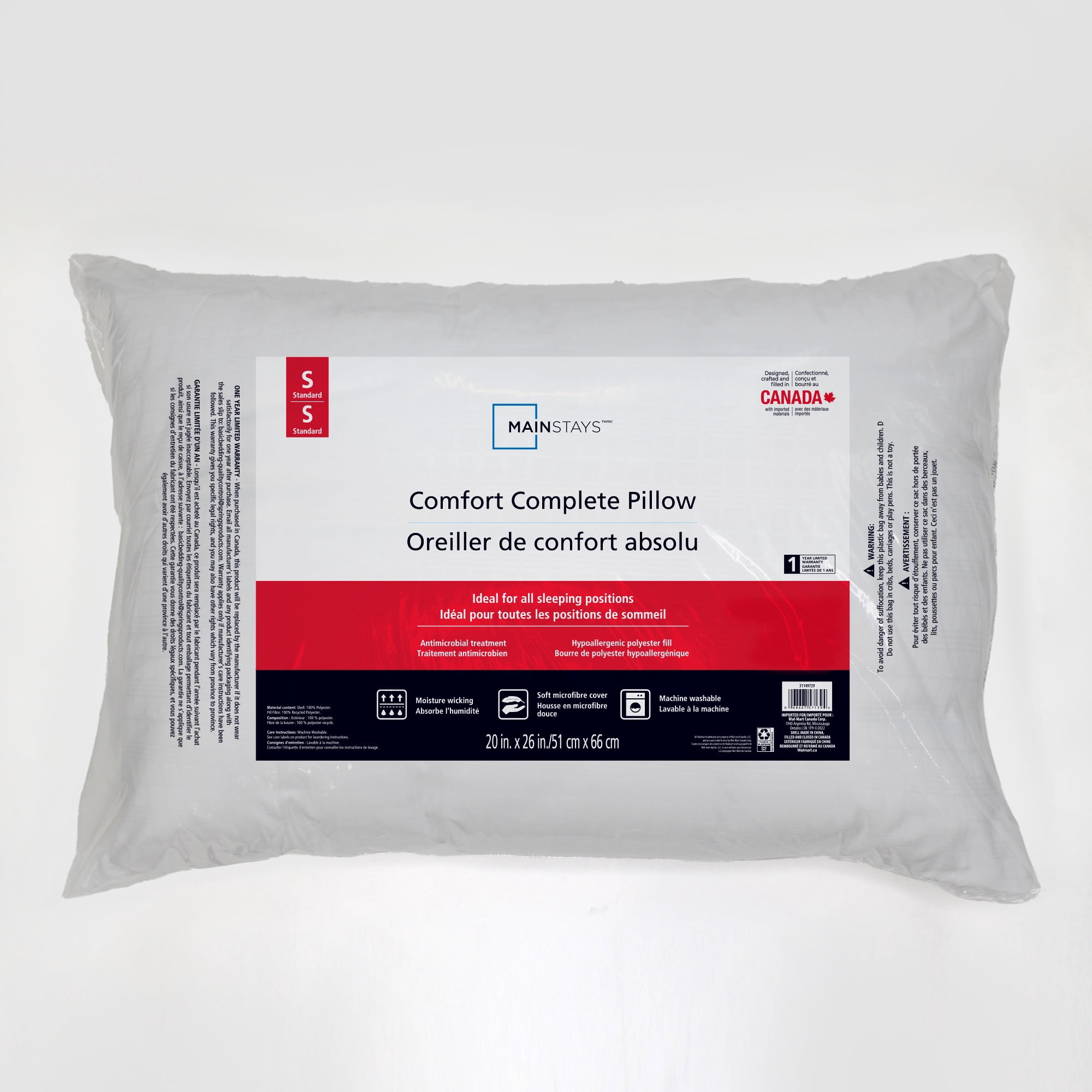 Click here for Mainstays Comfort Complete prices