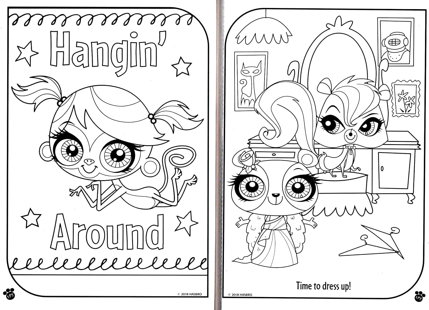 Littlest Pet Shops Online Coloring Pages