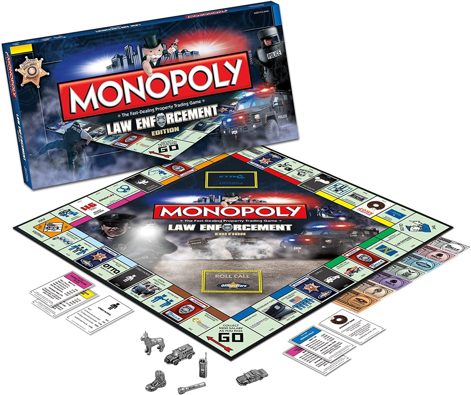 MONOPOLY: Law Enforcement Edition - Walmart.com