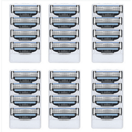 G Need 24pcs 3-layer Razor Blades Compatible Gillette Mach Manual Razor ...