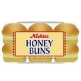 Nickles Bakery Country Style Honey Hot Dog Buns, 6-Inch, 12 Count, 17 ...
