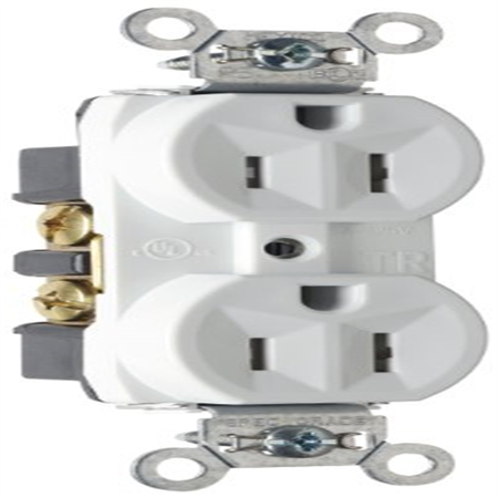 Legrand - Pass & Seymour TR5262WCP6 Tamper Resistant Duplex Receptacle ...