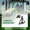 "Kojem Quick Pin 3 Point 2"" Receiver Trailer Hitch for BX Kubota, John ...