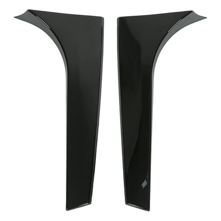 Rear Window Side Spoiler,1pair Left Right Gloss Rear Window Side ...