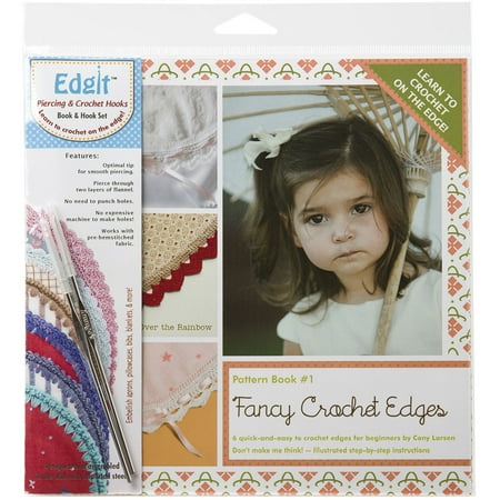 Edgit Piercing Crochet Hook & Book Set-Fancy Crochet Edges | Walmart Canada