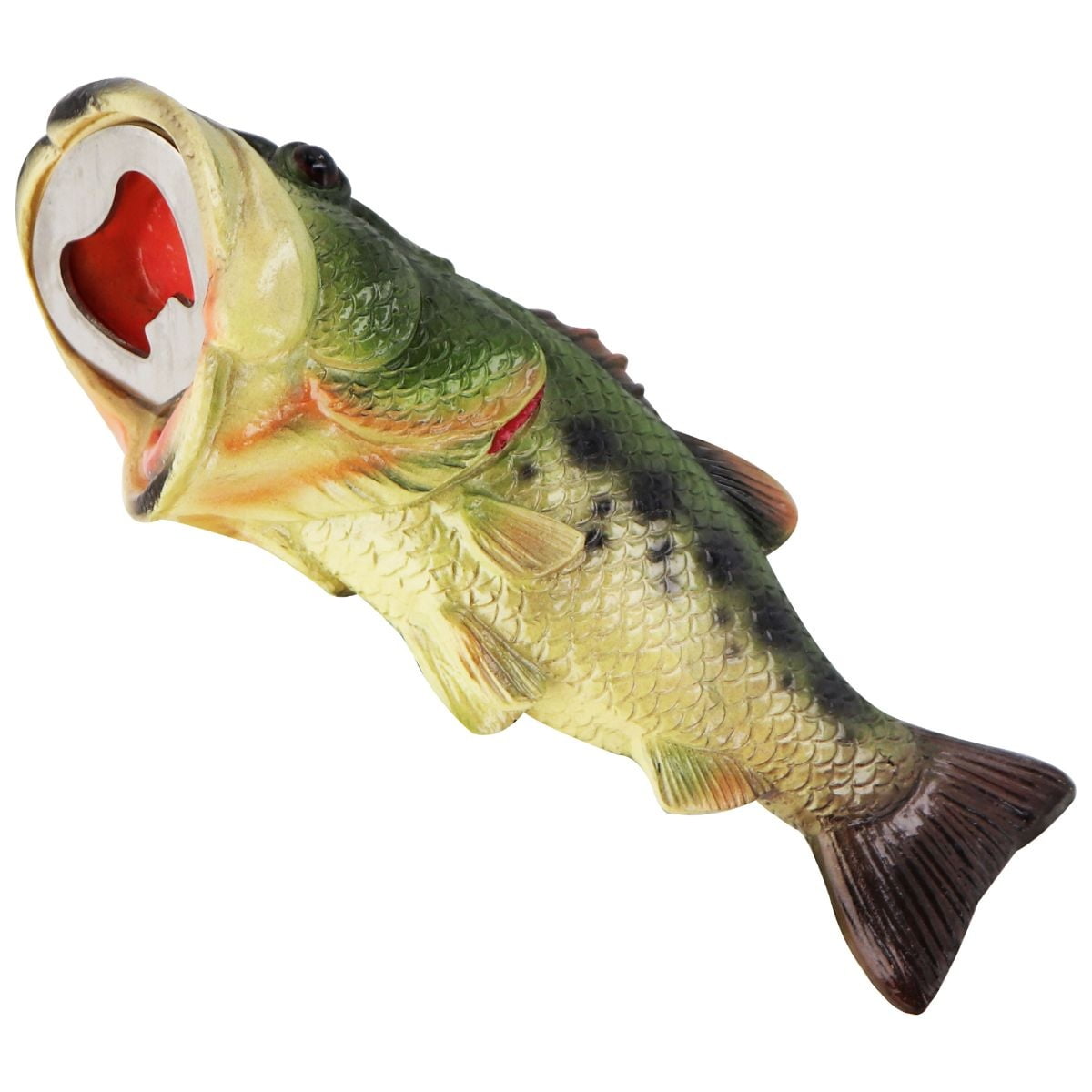 Samsonico Decorative Large Mouth Bass Fish Bottle Opener - Walmart.com ...