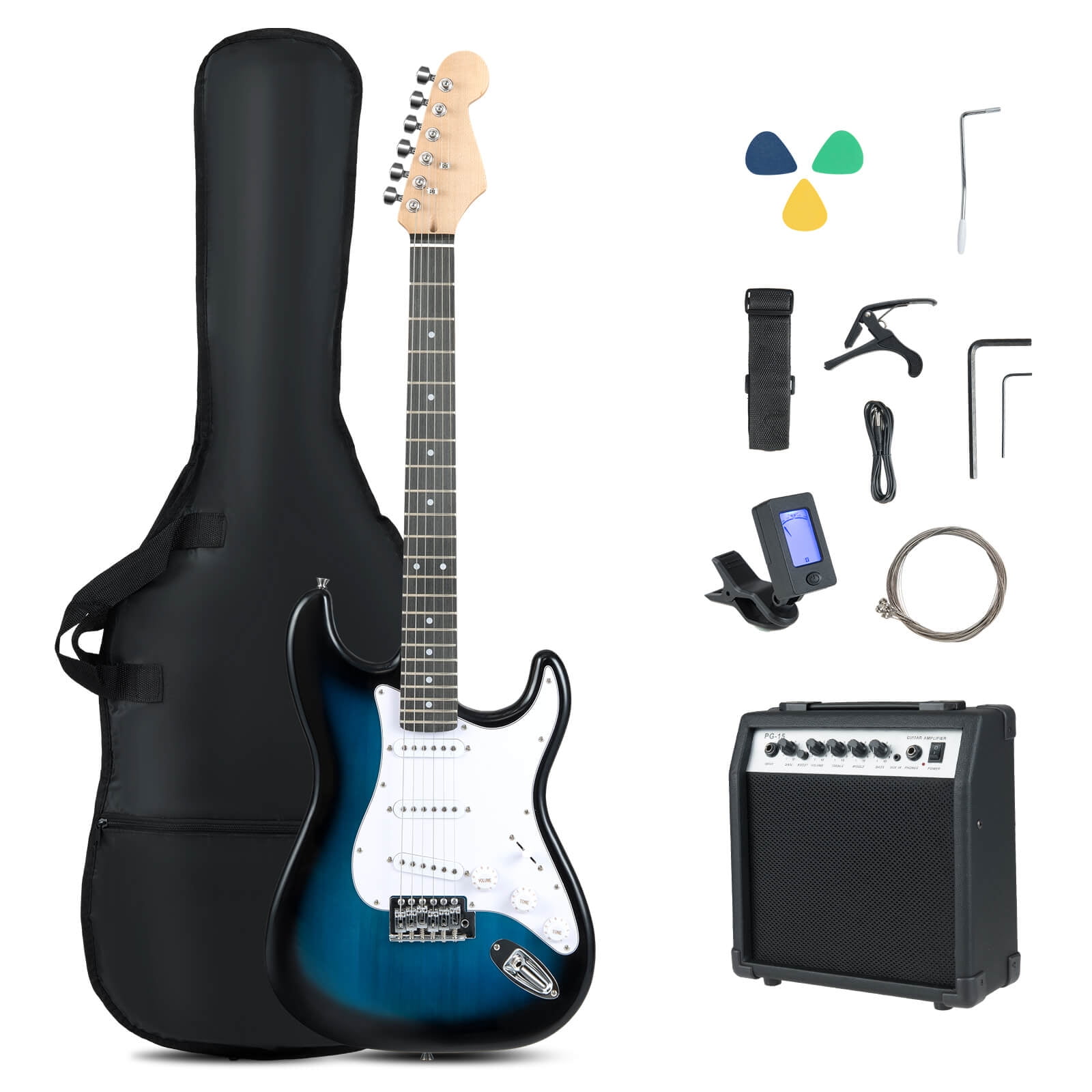 Click here for Costway 39 Electric Guitar Beginner Kit With Ampli... prices