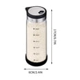 Adjustable Pour Spice Shaker Bottle 150Ml Glass Pepper Dispenser With ...
