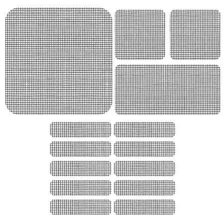 Lolmot Window Mosquito Repair Subsidy Window Screen Mosquito Strips 30 ...