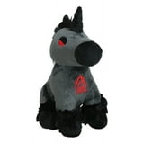 Mythical Fantasy Legend Black Dark Unicorn Hell Steed Luxe Soft Plush ...