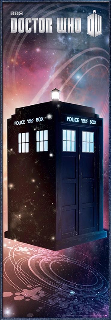 Doctor Who - Framed TV Show Door Poster (The New Tardis) (Dr. Who ...