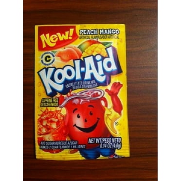 5 Packs of Kool Aid ORANGE Flavor Drink Mix Packet NEW Gluten - Walmart.com