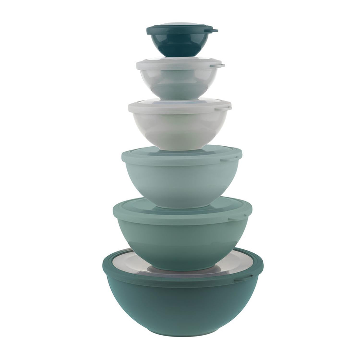 Bowls de Cocina Vasconia Esencial 12 Piezas con Tapa azul VASCONIA ...