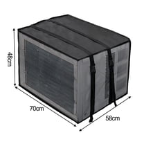 Mesh Window Air Conditioner Cover Outdoor, Support Window AC Unit Work ...