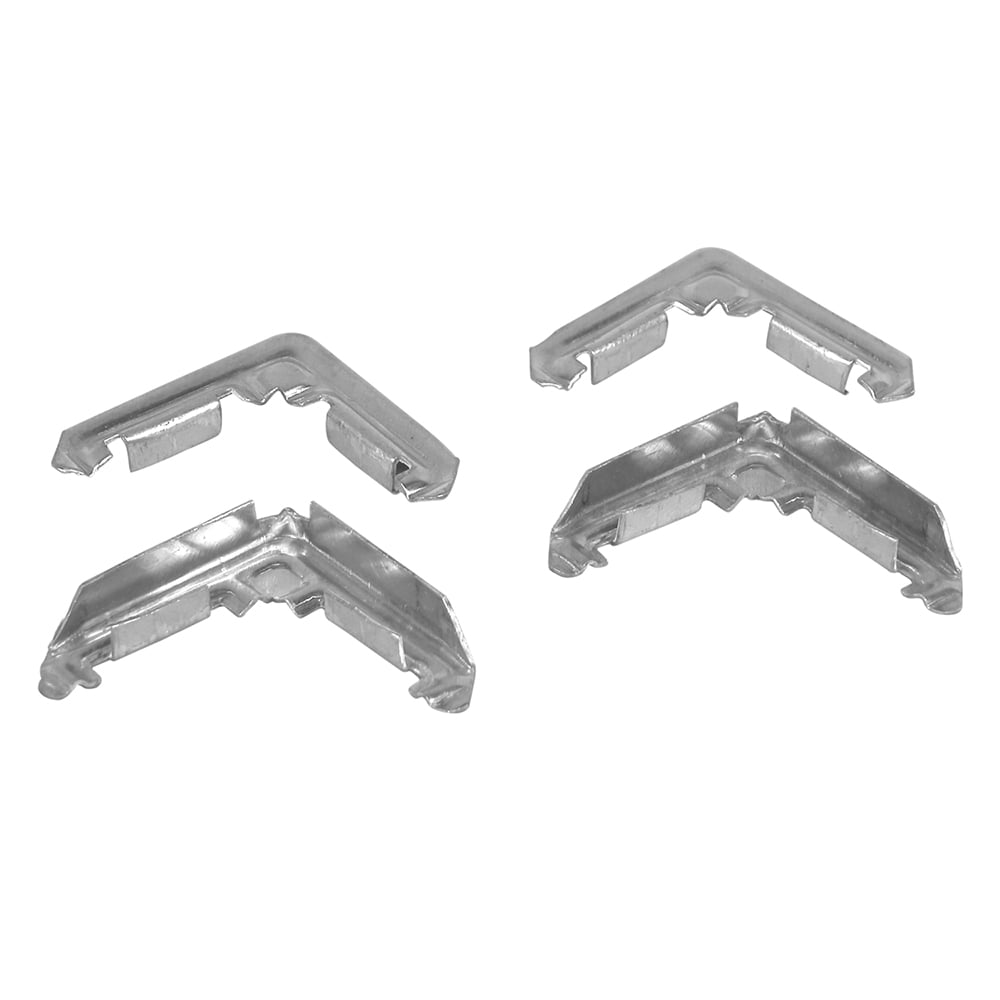 Screen Frame Corners for 1/2 in. Lip Frame , Stamped Aluminum (100-pack ...