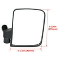 HECASA Magnetic Tractor Backup Mirror, Adjustable Rearview Side Mirrors ...