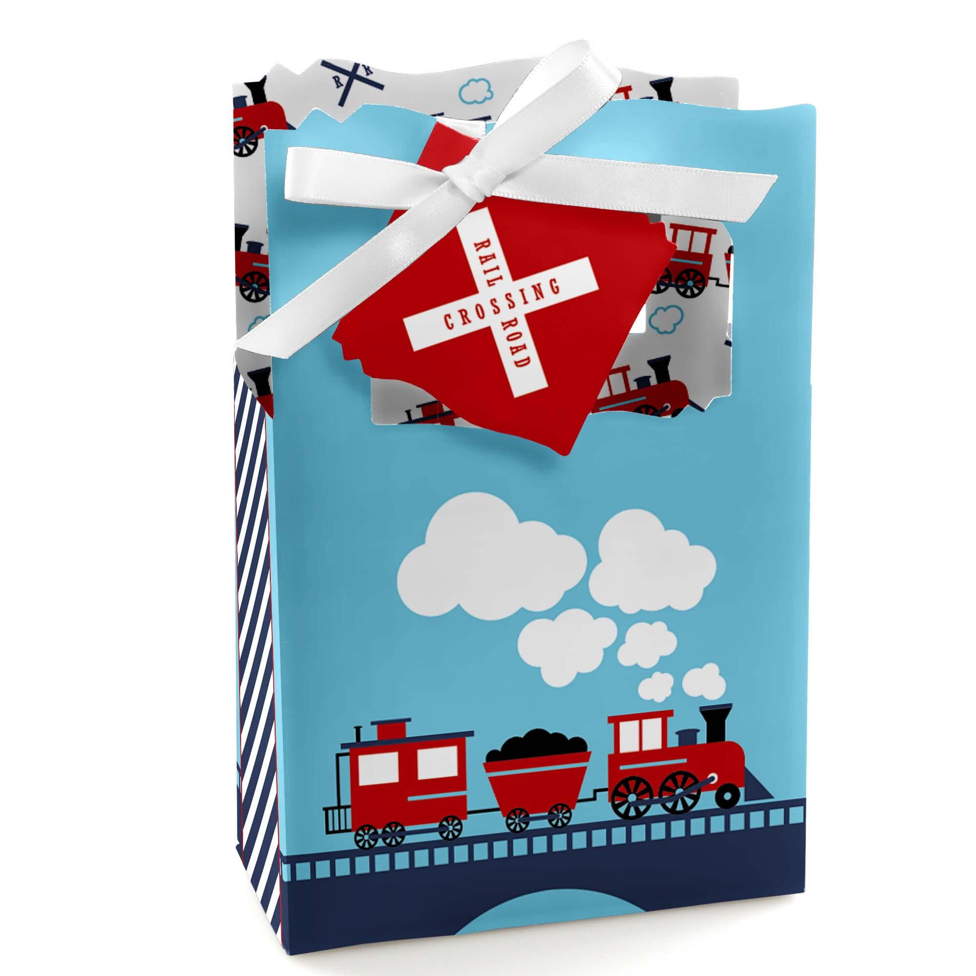 Big Dot of Happiness Railroad Party Crossing - Steam Train Birthday ...