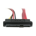 StarTech 18in SAS 29 Pin to SATA Cable with LP4 Power - Serial ATA Male ...