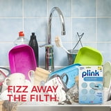 Plink Drain Freshener and Cleaner, 6 Lemon Scent Tabs, Fizzes Away ...