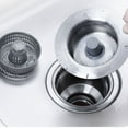 Multifunctional Kitchen Stainless Steel Downcomer Strainer Bathtub ...
