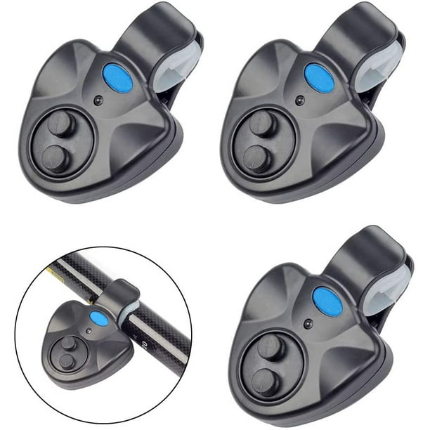 4PCS Fishing Bite Alarms, Electronic Fish Bites Indicator Beats Fishing ...