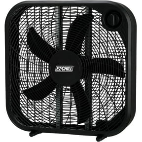 "Lasko 20"" Metal Blade Box Fan, 3 Speeds, Weather-Resistant, Portable ...