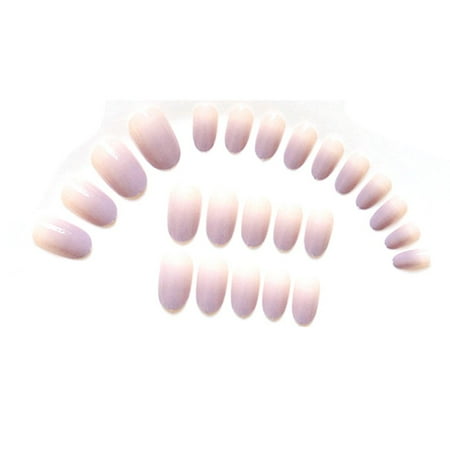 French Style False Acrylic Nail Tips UV Gel Manicure DIY False Fake ...