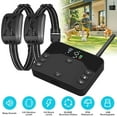 Audessy Wireless Dog Fence For 2 Dogs,Electric Fence for Dogs 2 in 1 ...