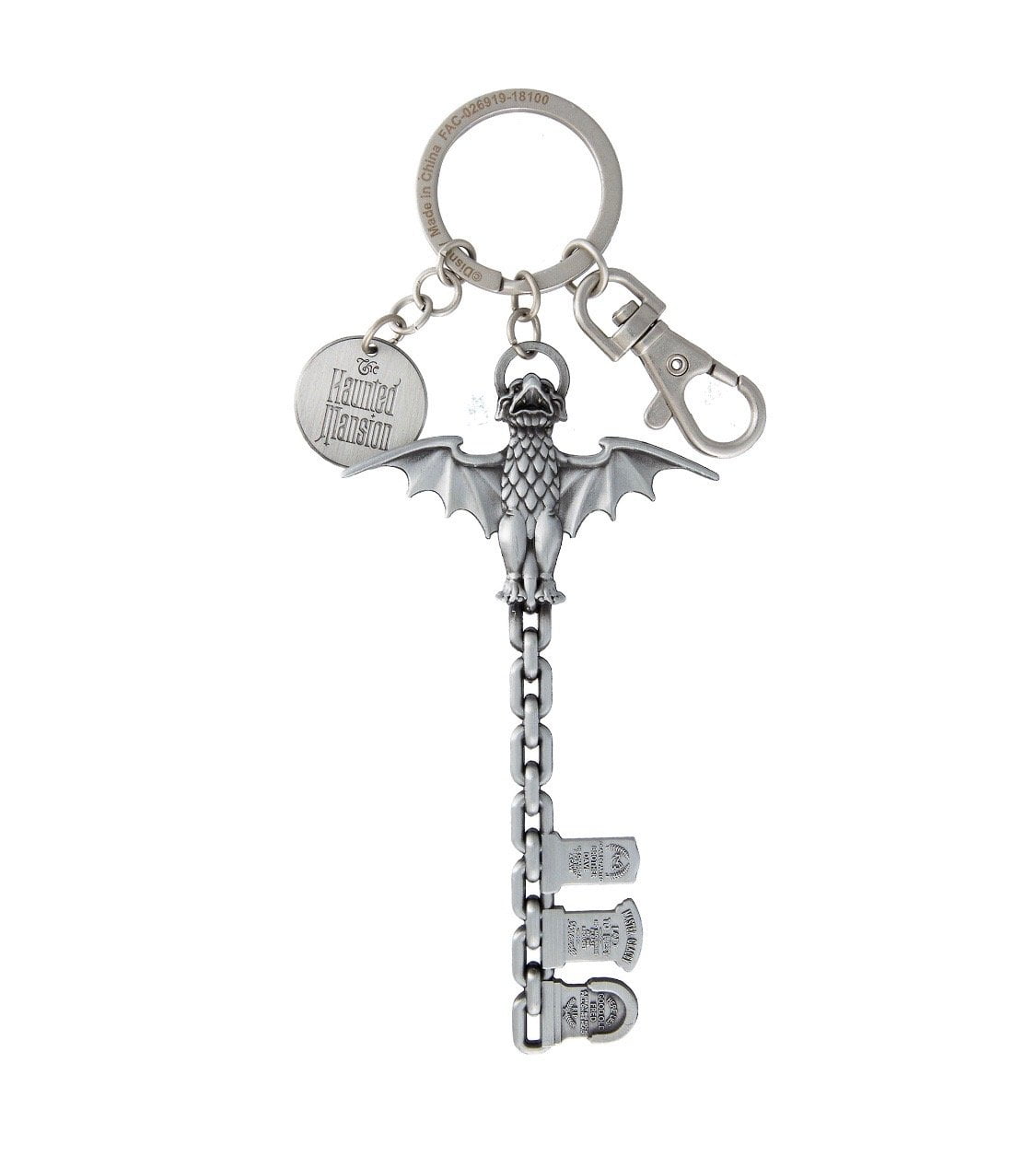 Disney Parks Haunted Mansion Gargoyle Key Keychain New With Tags ...